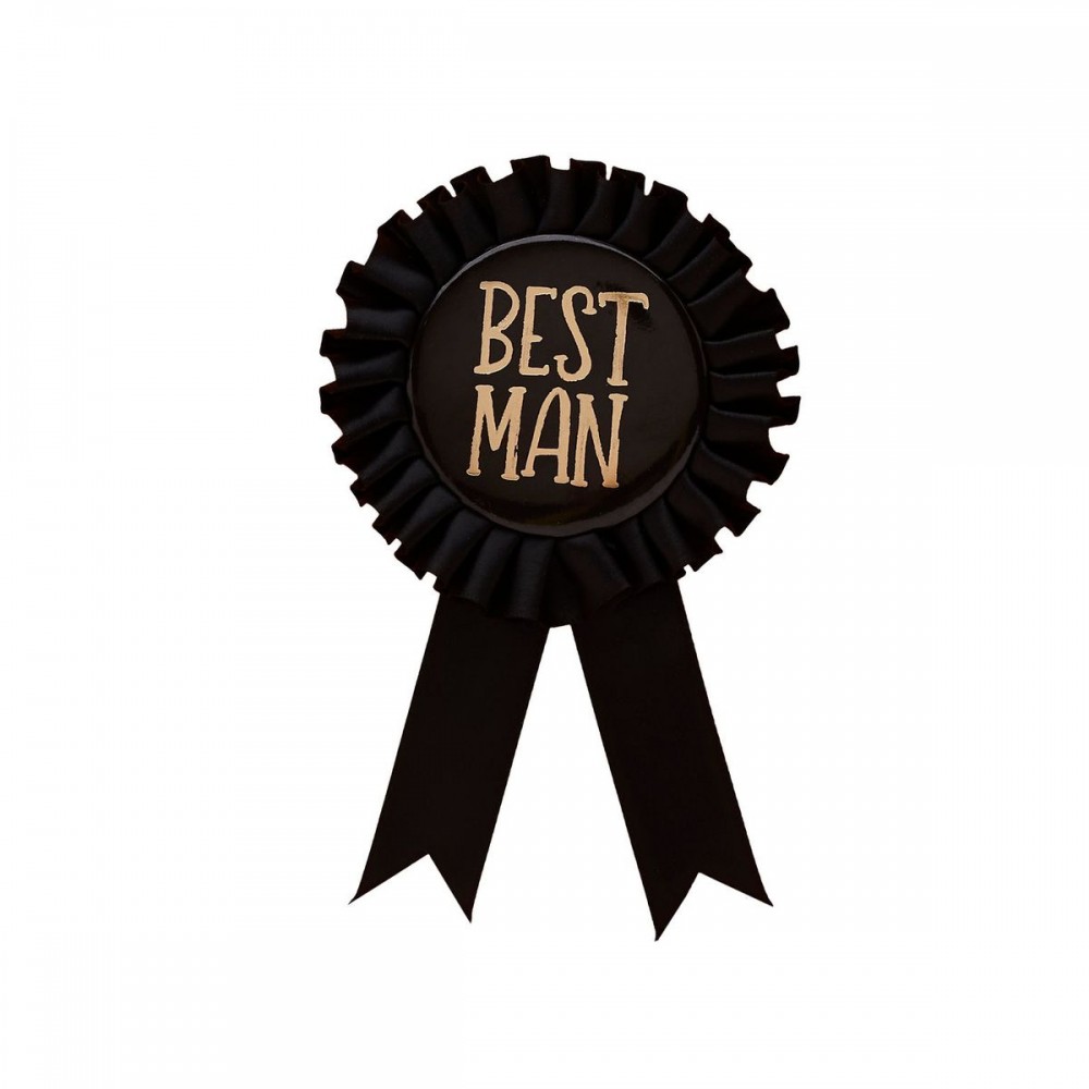 Best Man Badge